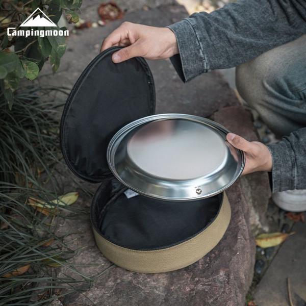 ブランドキャンピングムーン CAMPINGMOON型番S397-1S製品概要サイズの異なる4種計8点の食器をオールインワン収納できるテーブルウェアセット素材に0.4mm厚18-8ステンレスを採用し、割れたり溶けたりしないので、アウトドアでも...