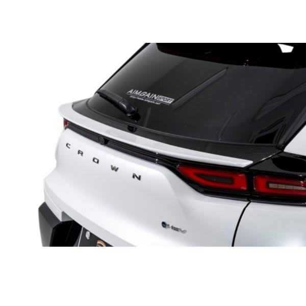 4　リアゲートスポイラー【メーカー】AIMGAIN SPORT ( エイムゲイン )【素材】新品 / FRP ( 未塗装 )【対応車種】TOYOTA | トヨタ クラウンスポーツ CROWN SPORT SUV【型式】AZSH36W【年式】...