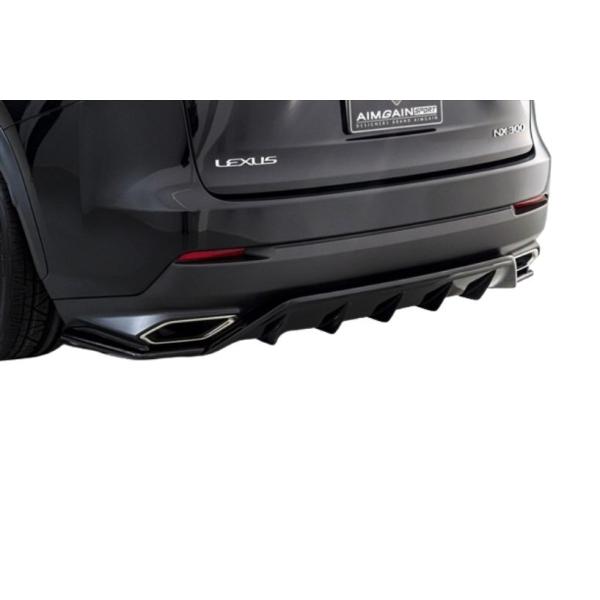 ・リアアンダースポイラー【メーカー】AIMGAIN SPORT ( エイムゲイン )【素材】新品 / FRP ( 未塗装 )【対応車種】LEXUS | レクサス 10系 NX 後期 NX300　F-SPORT【型式】AGZ10 AGZ15【...