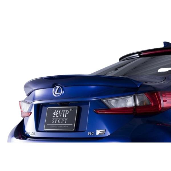 ・トランクスポイラー【メーカー】AIMGAIN 純VIP SPORT ( エイムゲイン )【素材】新品 / FRP ( 未塗装 )【対応車種】LEXUS | レクサス RC-F　前期【型式】USC10【年式】2014.10〜2019.5【参...