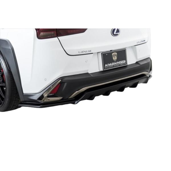 ・リアディフューザー【メーカー】AIMGAIN SPORT ( エイムゲイン )【素材】新品 / FRP ( 未塗装 )【対応車種】LEXUS | レクサス UX250h　F-SPORT【型式】MZAH10【年式】2018.11〜【参考納期...