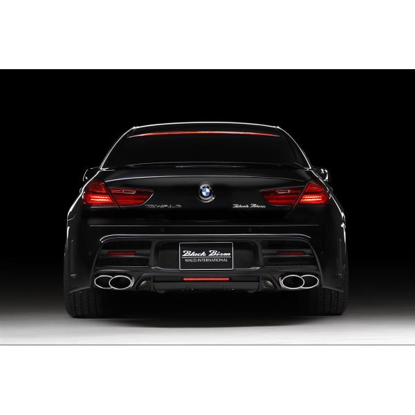 WALD / SPORTS-LINE BlackBison Editionヴァルド / ブラックバイソンスポーツラインBMW : F06 - Gran Coupe / 2011y-リアバンパースポイラー (FRP製 / 未塗装)LEDランプ...