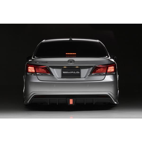 WALD / SPORTS-LINETOYOTA / CROWN トヨタ / クラウン　GRS210 H24.12-H27.9FRP製 / 未塗装リアスカート完全受注生産の為納期 4-12週間となっております※出荷注意事項※個人宅配送不可品...