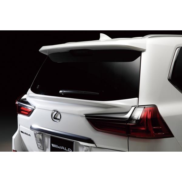 WALD / SPORTS-LINELEXUS / LX570 / URJ201W H27.9~◇ リアゲートスポイラー （FRP製）完全受注生産の為納期 4-8週間となっております※出荷注意事項※個人宅配送不可品ディーラー、整備工場、鈑金...