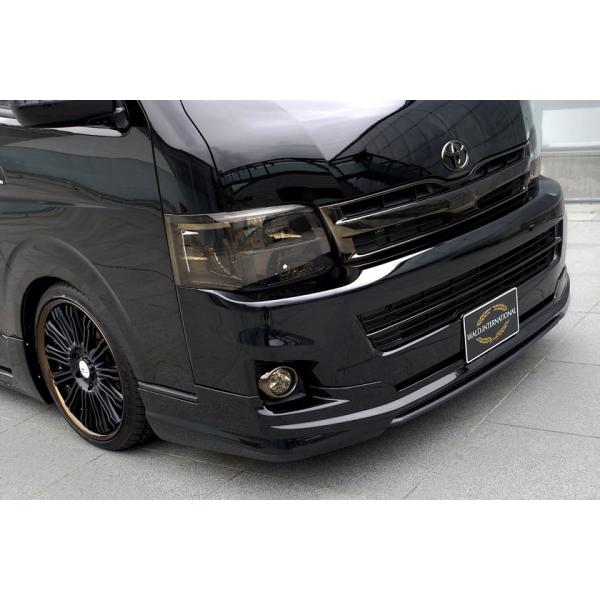 WALD / EXECUTIVE LINETOYOTA / トヨタHIACE / ハイエース - H22.7-H25.12 　ワイドスーパーロング用KDH220 TRH220 3型フロントスポイラー完全受注生産の為納期 4-12週間となって...