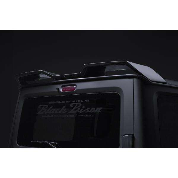 リアルーフウィングSUZUKI / スズキJIMNY / SIERRA - ジムニーシエラH30.8〜完全受注生産の為納期 4~8週間となっております※出荷注意事項※個人宅配送不可品ディーラー、整備工場、鈑金塗装工場のみの出荷となっておりま...