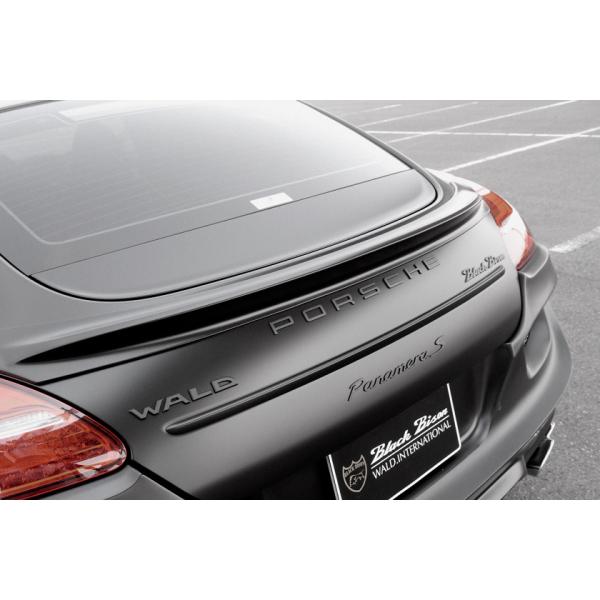 WALD / SPORTS-LINE BlackBison EditionブラックバイソンPORSCHE / PANAMERA 09y-14y◇ リアスポイラー (FRP製 / 未塗装)完全受注生産の為納期 4-8週間となっております※出荷...