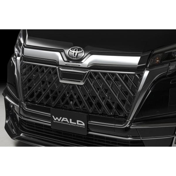 WALD / EXECUTIVELINETOYOTA / トヨタGRANACE - R1.12-フロントグリル※素地 / メッキガーニッシュ付属完全受注生産の為納期 4-8週間となっております※出荷注意事項※個人宅配送不可品ディーラー、整備...