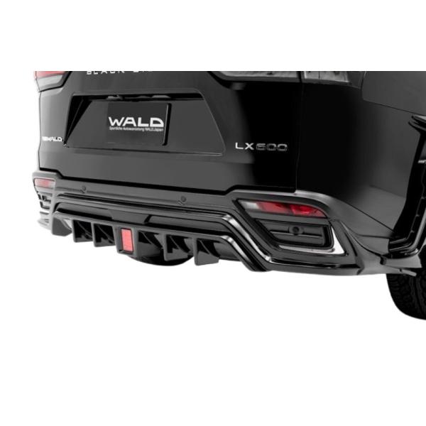 WALD SPORTS LINE BLACK BISON EDITIONLEXUS / レクサス LX600　R4.1〜 (2022y〜)3BA-VJA310W未塗装・ リアスカート ABS製※LEDランプ(LEDBGL175)、リレーハー...