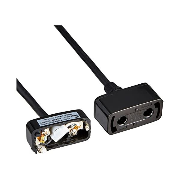 ・ブラック  ICL510BK・サイズ約:幅52×奥行26×高さ1068mm・本体重量約:140g・定格消費電力:600Wまで、定格電圧:AC100V・定格入力電流: 6A、定格周波数:50Hz/60Hz・耐荷重量: 5kgまで、コードの長...