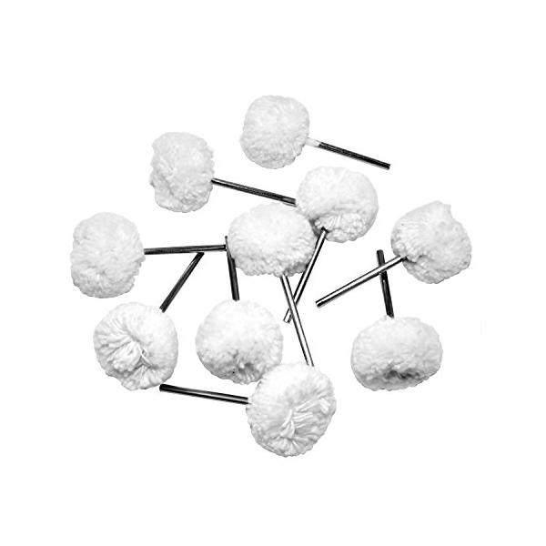 ミニルーター用先端パーツ チャック径:直径2.35mm・用途:金属、宝石、ガラスの超仕上げ、みがき、つやだし要研磨剤、汚れ落とし、金属貴金属の最終艶出し作業.・使用範囲：金属表面の洗浄、粉砕、ダスティング、バリ取り、研磨、残留物の除去、酸化...