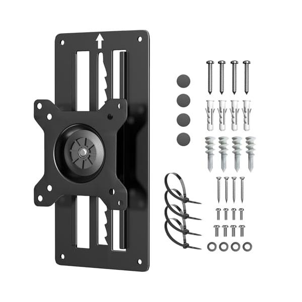 ブラック/-/ACX-02B・対応サイズ：17型〜35型のモニターに最適；VESA 75x75mm/100x100mm規格対応；最大耐荷重10kgまでサポート・スムーズ高さ調節：ワンタッチスライド式昇降機構；ラッチ機構で希望の高さに固定；上...