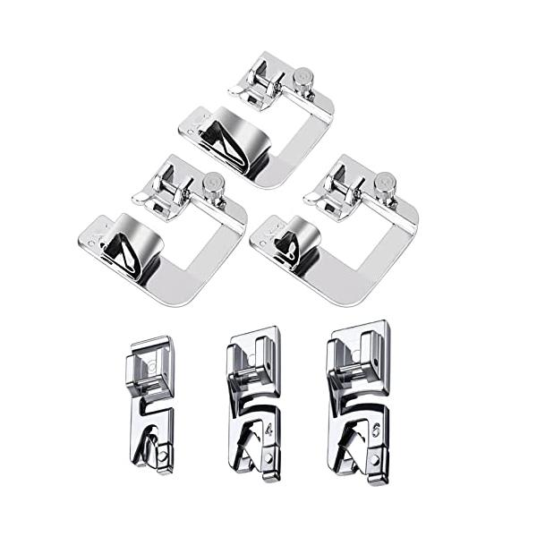 商品内容6個セット；サイズ：4/8インチ13mm、6/8インチ19mm、8/8インチ25mm、3mm、4mm、6mm；重量90g。・素材頑丈で耐久性があります、安心して使用、長期間使用可能で。・実用シンプルで実用的なデザイン、インストールと...