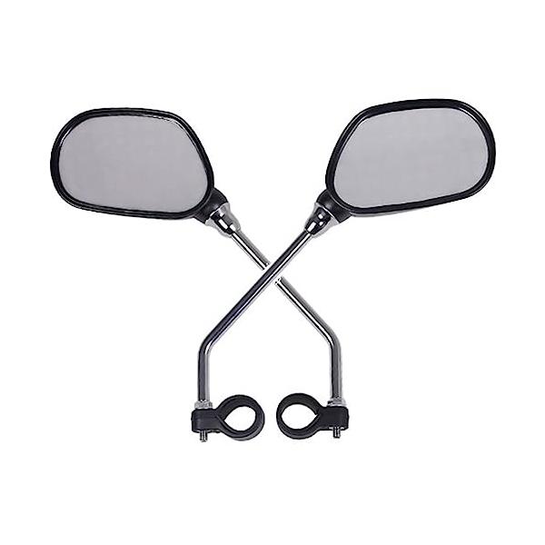 -/左右セット/-・Size:左右セット・自転車ミラー 汎用 反射板付き 360度回転可能で、お好みの角度に調整できる便利なミラーです。大きめのミラーを採用しているため、後方視野が広く、視認性も抜群です。・幅広い対応車種 自転車、ロードバイ...