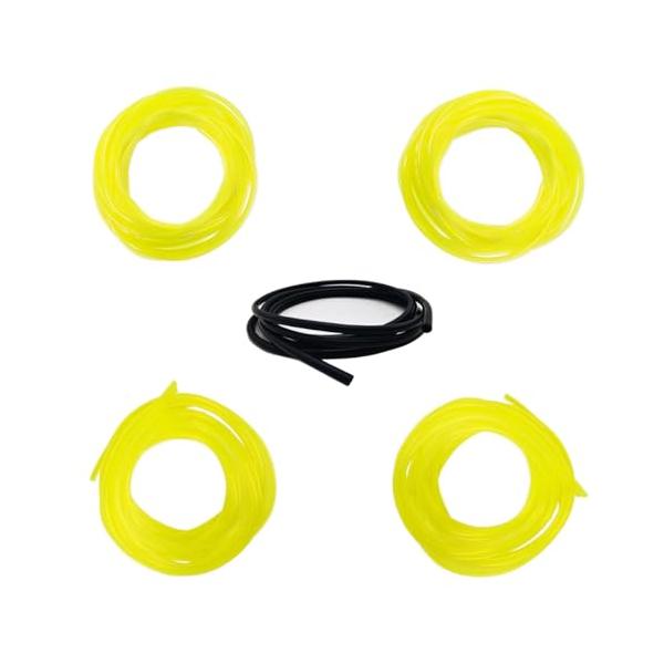 黄/黒/-/-・素材内壁のライニングは滑らかで、流体抵抗が小さくなり、油圧損失を極力低減する少ないです。な燃料フィルター、燃料にある大きな粒を濾過してエンジンを正常に作動させます。・サイズ4サイズ、内径x外径--2 mm x 3.5 mm*...