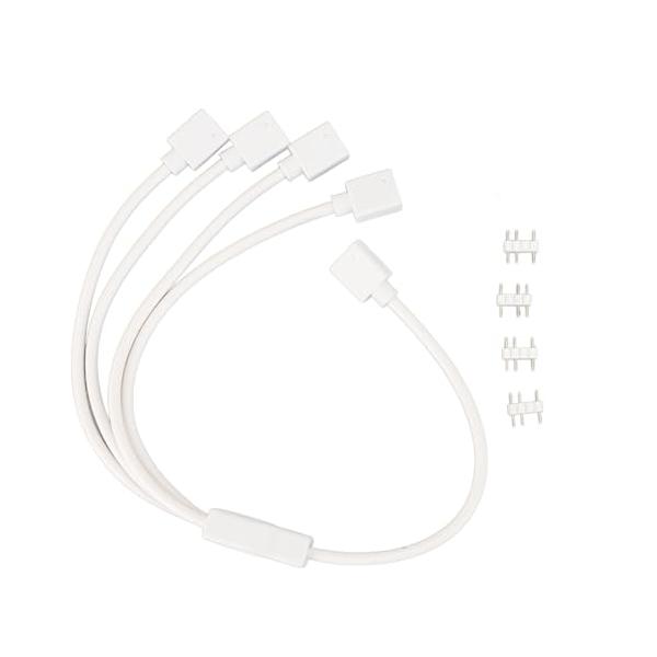 本商品は【互換品】です。国内正規品とは品質・保証・サポートが異なります。ホワイト/1個/Vberax9tf35b-12・Color:ホワイト・拡張可能な互換性: これらの1?4 5V 3ピンアドレス可能RGBスプリッター延長ケーブルを使用す...