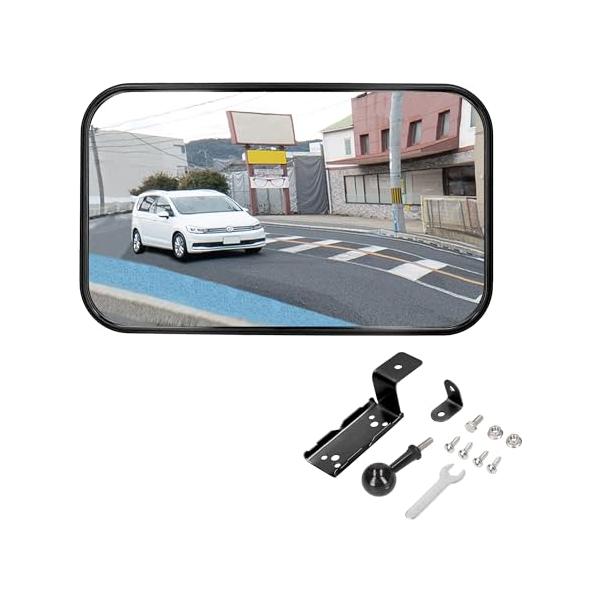 ・無色 2000R/角 6953・・Size:2000R/角・幹線道路へ出庫する際の安全確認に遠くの自動車もよく見える遠い距離の車やバイクのスピード感が確認できる・耐候性に優れたアクリル製ミラーで軽くて割れにくい耐衝撃性に優れたHIPS製フ...