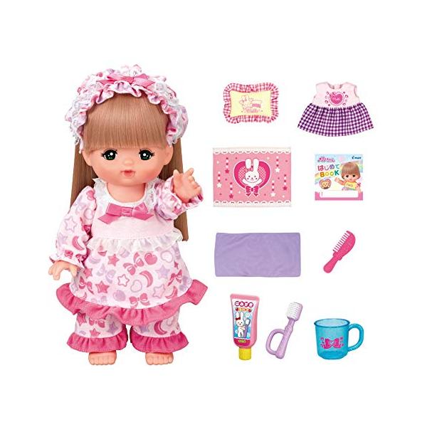 いっしょにおやすみ・いっしょにおやすみセット 1個 x 1 1851455・対象年齢 :3才以上・セット内容:ロングヘアメルちゃんパンツつき、パジャマ上下、ヘッドドレス、ワンピース、まくら、かけぶとん、しきふとん、ハブラシ、はみがきこ、コッ...