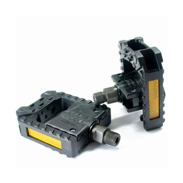 モダン・ブラック One Size 53234000・手を使わずに足でケージを押し込みながら操作します。グリップ力に優れ、スリップしにくい表面形状。軸サイズ9/16インチスピンドルクロモリボールベアリングサイズ98ｘ72.2ｘ26mm付属ワ...