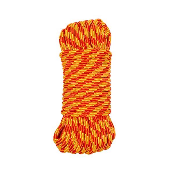 リギングロープ・オレンジ 30M / 100Ft ・・Size:30M / 100Ft・GM CLIMBINGの11.5mmリギングロープは高強度と耐摩耗性に優れ、柔らかくて操作しやすく、伸び率も低いです。プーリーシステムの作業、リギング、...