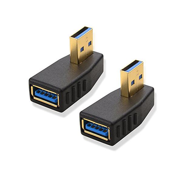 本商品は【互換品】です。国内正規品とは品質・保証・サポートが異なります。右向きと右向きブラック/2個セット/202032x2・Size:2個セットStyle:右向きと右向き・ご注意:2個のアダプタの向きは同じです&amp;便利なL字型方向を...