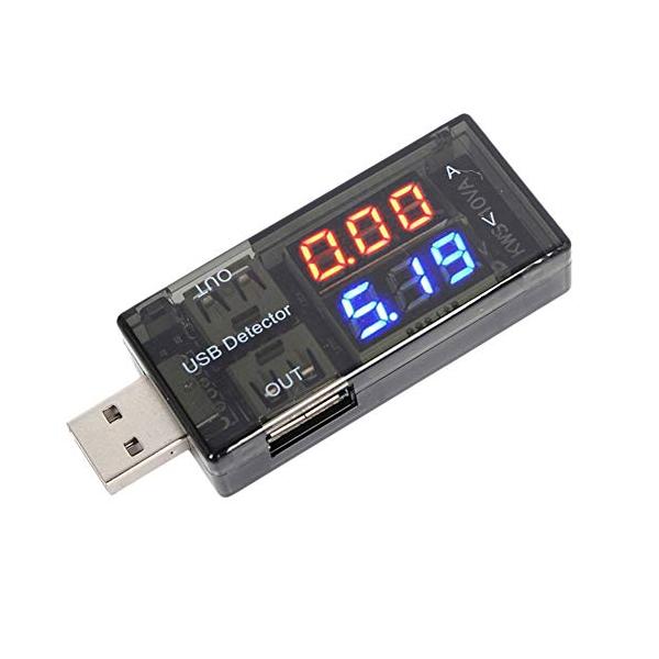 小型・USB電流電圧テスター  ・サイズ: 1pcs・パッケージ重量: 0.02 kg