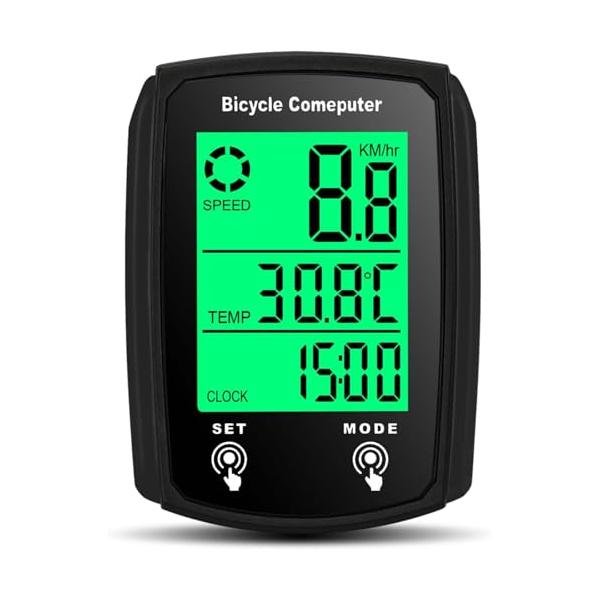 ブラック/-/-・Color:ブラック・多機能19機能搭載でサイクリング情報をしっかりサポート，速度、走行距離、カロリー消費、温度、時刻など、さまざまなデータを一括管理。多機能サイクルコンピュータで快適なサイクリングを。・夜間でも視認性抜群...