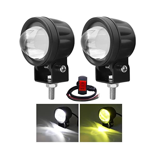 20Wカットライン-黄白2モード+スイッチ20Wカットライン-黄白2モード+スイッチ/-/-・???カットライン有り・2色切り替え可能発光モード：(1)黄色い光黄色い線+、(2)白い光赤い線+。高品質チップを採用して、均一で高輝度な発光を実...