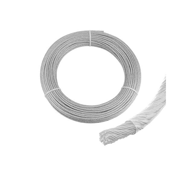 -/-/ZZ20231110-0009-FBA・MaterialType:3mm*10M+PVCコーティング・製品仕様品名：ステンレスワイヤー；材質：304ステンレス鋼+ PVCコーティング；直径3mm；長さ10M；PVC厚さ:0.5mm；...