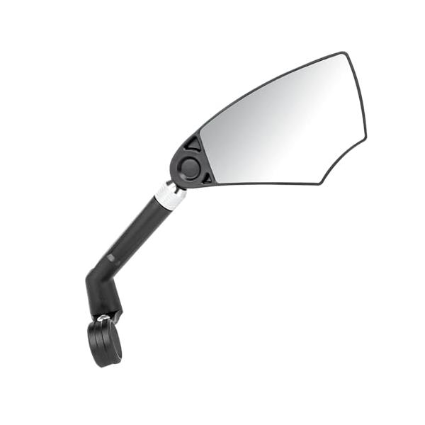 -/-/GMIRROR-R988・商品内容：ミラー右側用、六角工具、説明書サイズ：鏡全長約14cm、幅最大7.5cm / ブラケット長さ約12.3cm  5cm伸縮可能材質：ナイロン本体、ガラスミラー重量：101gミラータイプ：平面適用バー...