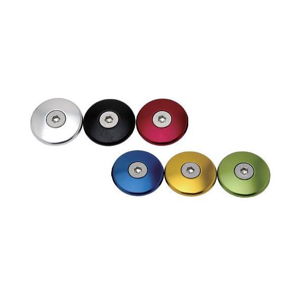 エンドキャップゴールド/中/V23P023・パッケージ個数:1・対応ヘッド : 1-1/8・外径 : 32.0mm・厚み : 5mm・ボルト 30mm 付・対象シーズン: 通年