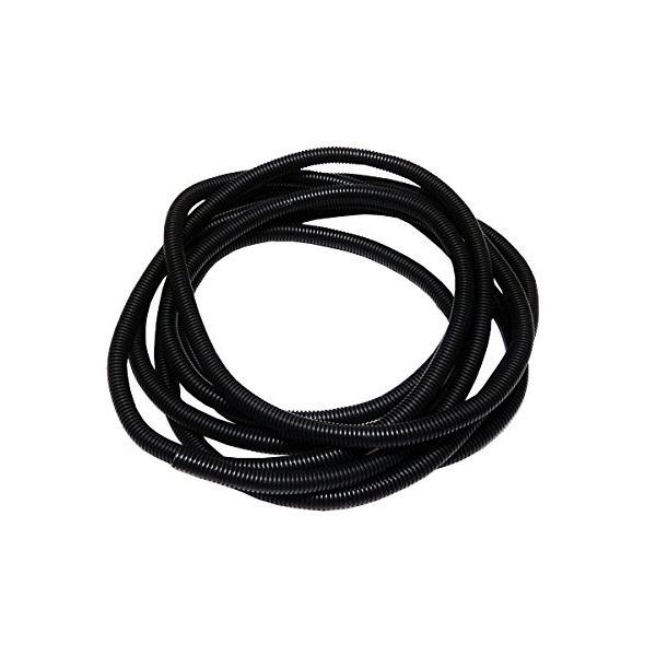 ・ブラック  ・コルゲートチューブ 黒 7mm×5M・内径：7ミリ 長さ：5メートル