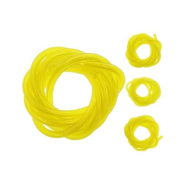 黄色/4サイズセット/DONGNING-005・パッケージ個数:1・仕様パッケージには4種類のサイズの燃料ホースが入っており、2 mmx 3.5mm、2.5mm x 5mm、3mmx6mm、3 mmx 5mm、幅広い機器に対応。・素材燃料ラ...