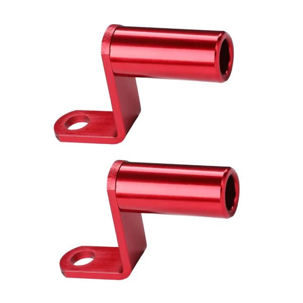 ・レッド  ・・Color:レッド・商品仕様サイズ：91mm*52mm*20mm、重量：約43 g。・高品質の素材アルミ合金製、軽量かつ頑丈で、安定性があり。表面には緻密な酸化皮膜がありますので、錆びにくいため、耐久性は優れてます、長時間使...