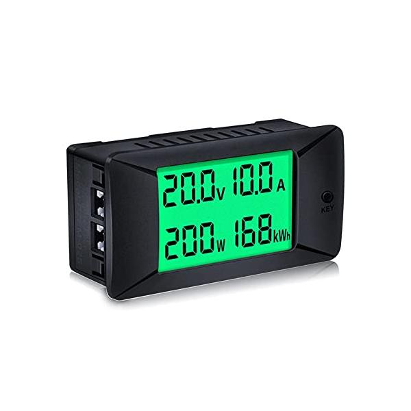 電子・ 4 in 1 300A ・・Size:4 in 1 300A・DC 4 in 1デジタル電圧計： YOJOCK多機能電流電圧テスター、電圧・電流・電力・電力量を測定し、測定データをLCDに表示するために使用されます。・LCDディスプ...