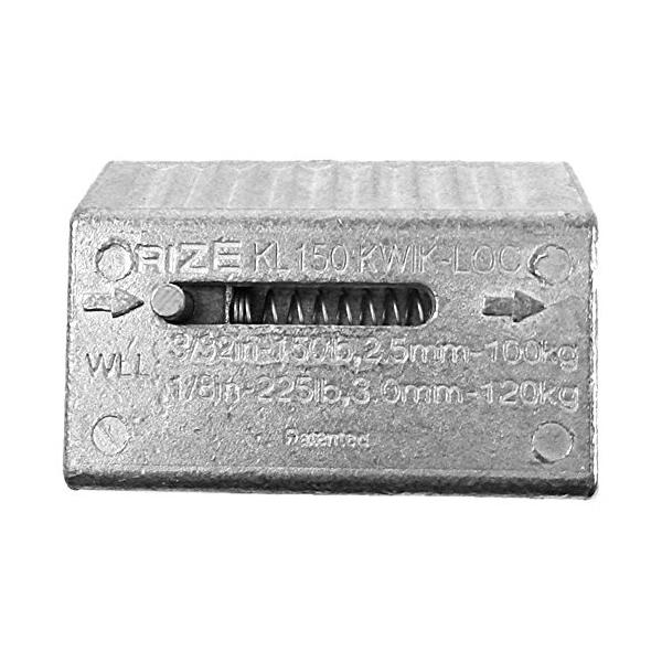 //-/Y-292・パッケージ個数:1・内容:IYP-30R×1個・適合ワイヤーロープ径/参考使用荷重:2.5mm/60.0kg・3.0mm/90.0kg・リーズロックIYP-20R:標準寸法36.6×15.0×17.7mm