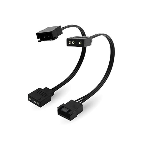 ・  EZDBP183・NZXT CAM ハブに接続せずに、ARGB ハブまたはマザーボード ヘッダーによって ARGB 信号にアクセスするための NZXT FAN 用アダプター。・インターフェース: 1. NZXT 4 ピン RGB コネ...