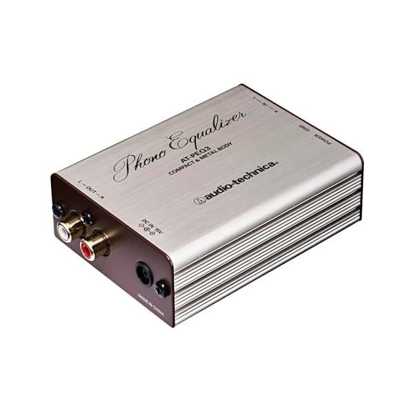 VM/MMカートリッジ専用ゴールド/通常/AT-PEQ3・Style:VM/MMカートリッジ専用・パッケージ個数:1・かんたん接続でレコード本来の音が楽しめるVM／MMカートリッジ専用フォノイコライザーです。・インテリアにマッチする、高級感...