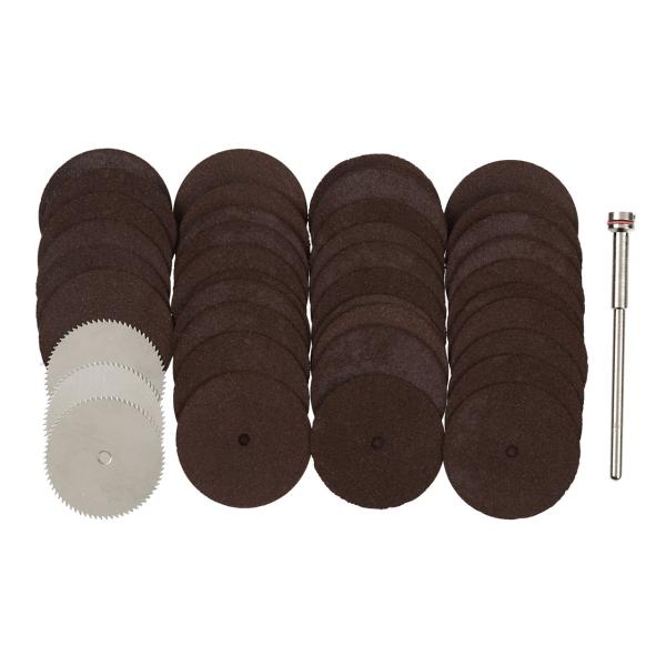 インダストリアル・用途: 切断砥石は細い（薄い）金属、ＦＲＰの切断にご使用ください。小径丸のこ刃は木、アルミの薄板、プラスチックの切断にご使用ください。シャフトマンドレルは高品質の素材を使用している為、芯振れ、偏心が起きにくく精密作業に適し...