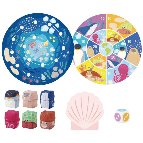 「家族みんなで楽しむ、遊びの新定番。」ファミリーおてだまSEA WORLD＜おすすめポイント＞1.家族や友達と楽しく遊べる！2.バランス感覚を楽しく学べる！3.多彩な遊び方で盛り上がる！ファミリーおてだまSEA WORLDは、ファミリーおて...