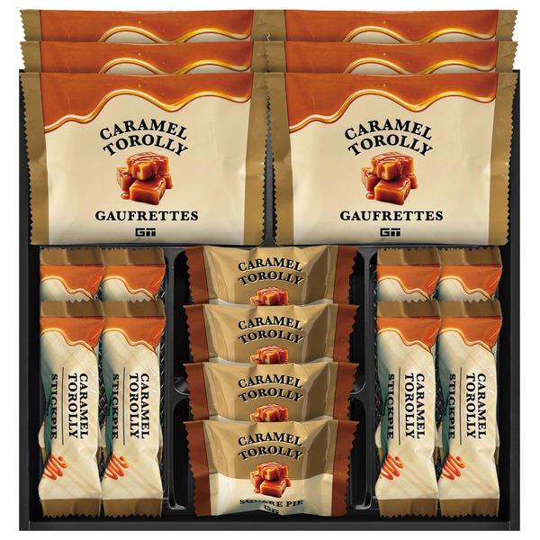 一口で甘さ広がる、キャラメル香るゴーフレット&amp;パイで奏でる美味しさを届けるサクサク香ばしい贈り物。