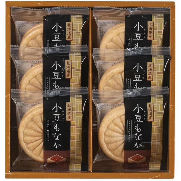 雄大な大地で育んだ北海道産あずきのおいしさを存分に引き出した北海道小豆粒餡100％使用のもなか。