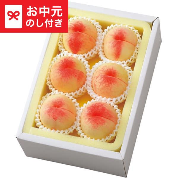 ・この商品は期間限定商品です（承り期日は07月27日まで） 肌理細かな果肉と全体に白い果皮が特徴の岡山県産の桃。年間通じて雨が少ないという条件と栽培に適した土壌を活かし、手間暇惜しむことなく作業を行なっています。