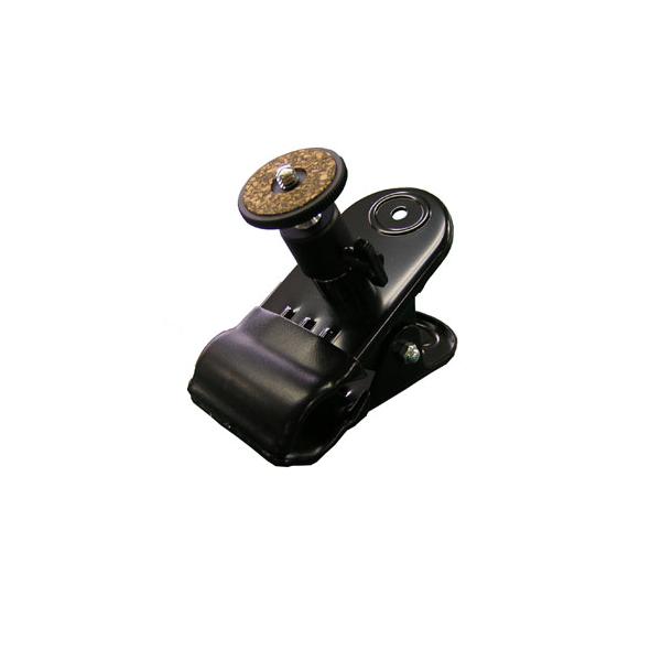 ★メーカー取り寄せ品の為、ご注文のタイミングによって在庫切れとなる場合もございます。予めご了承の上、ご注文をお願い致します。小型ながら強力なクリップに、自由雲台が取付けてあります。強力なスプリング付のクランプは、直径55ｍｍまでの柱や突起物...