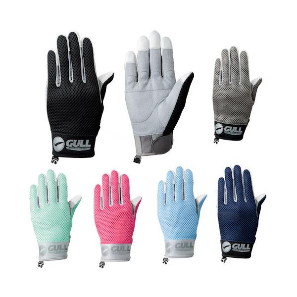 ラッセルメッシュの採用により、通気性に優れ、素早く乾きます。さらに操作性に優れ、指先の細やかな操作にも適しています。●素材：2mmポリエステルメッシュ(ラッセルメッシュ)/アマーラ(人工皮革)●保管に便利なフック付き