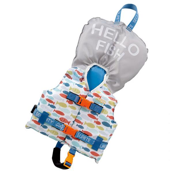 SAFEty子供/ジュニア/キッズ向けサイズ枕部があおむけの状態で頭部に浮力をつけられます。泳ぎが苦手、不安だというお子さんの浮力補助として、又水辺で遊ぶ際のお子さんの安全確保の為に！※素肌に直接触れる形での着用のまま水中に長時間いた場合水...