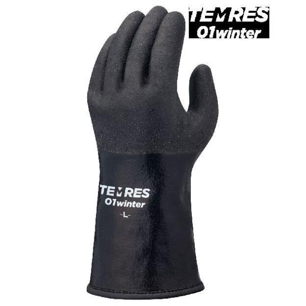 ・メーカー名　ショーワグローブ・商品名　　　TEMRES 01 winter・素材　【アウター】樹脂部：ポリウレタン　　　　　　　繊維部：ナイロン・ポリウレタン　【インナー】繊維部：アクリル・ポリウレタン・その他・カラー　　　ブラック・サイ...