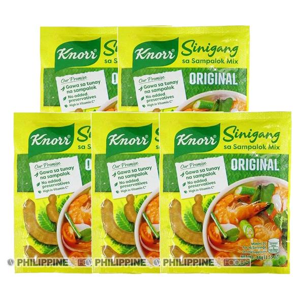 子供から大人まで、誰もが愛するフィリピンの国民的料理【シニガンスープ】の素。野菜をたくさん入れれば栄養満点で酸味のあるスープの味は食欲を刺激します。