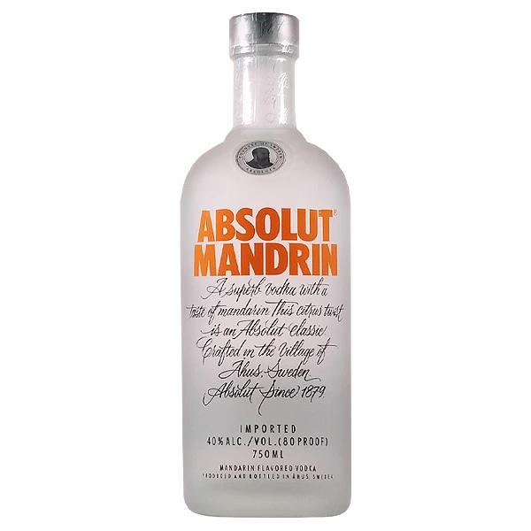 あふれるマンダリンの香りとフレッシュな口当たりのウオッカ。 香り立つマンダリン、オレンジとほのかな甘みがフレッシュな飲み口を際立たせる。フルーティーで複雑な香味の中に、ほのかにオレンジピールの香りが漂う。なめらかで芳醇な味わい。名称　アブソ...