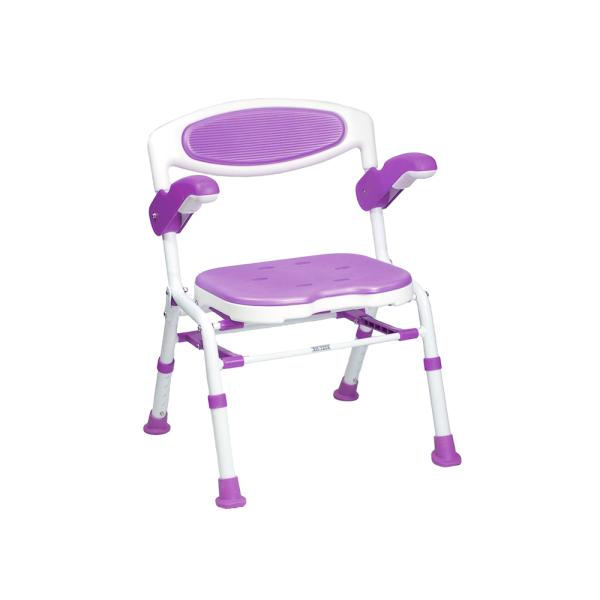 利便性にすぐれたシャワーチェアー背もたれ2段階調整シャワー受け付介護用シャワーチェア 福祉用具 シャワーチェアー 椅子 いす イス 風呂 フロ お風呂 背もたれあり コンパクト 高さ調節 補助 介助 高齢者 シニア 介護 介護用品 介護用 ...